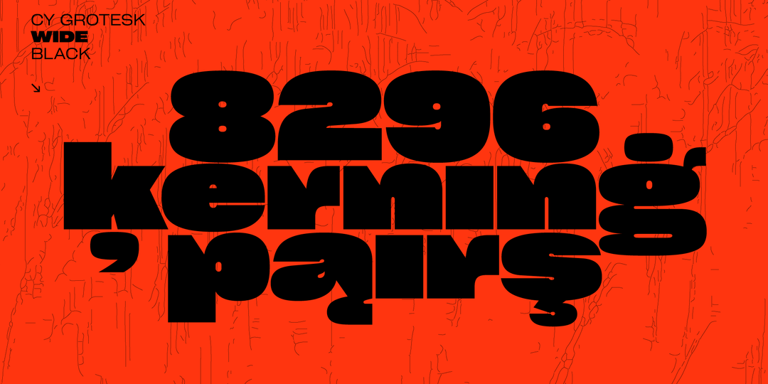 CY Grotesk Full Variable Font Family – 9 Flexible Weights for Creatives ...